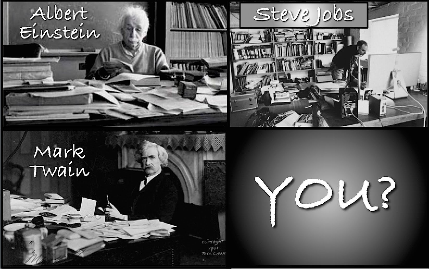 Cluttered Desk Is A Sign Of A Cluttered Mind Of What Then Is An Cluttered Desk Is A Sign Of A Cluttered Mind Of What Then Is An