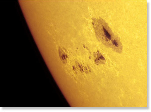 Largest Sunspot Group In Years Moving Across Sun And Turning To Face Us ...