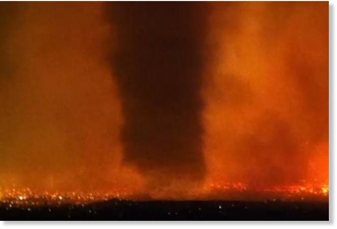 'Firenado' filmed at Idaho's Soda fire — Earth Changes — Sott.net