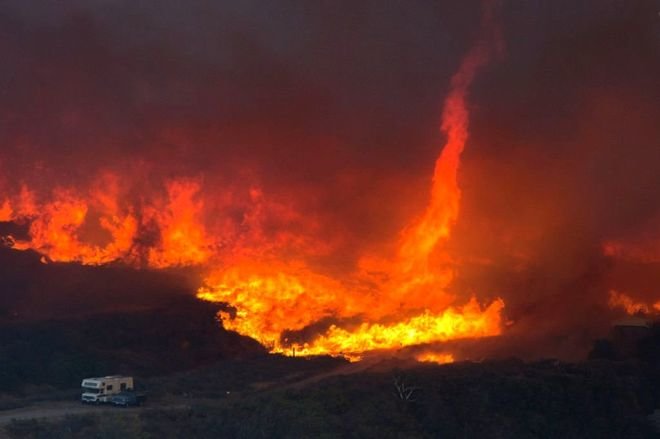 Rare force of nature: What is a firenado? — Earth Changes — Sott.net