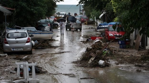 Greece flash floods: 4 dead, 1 missing after torrential rainfall ...