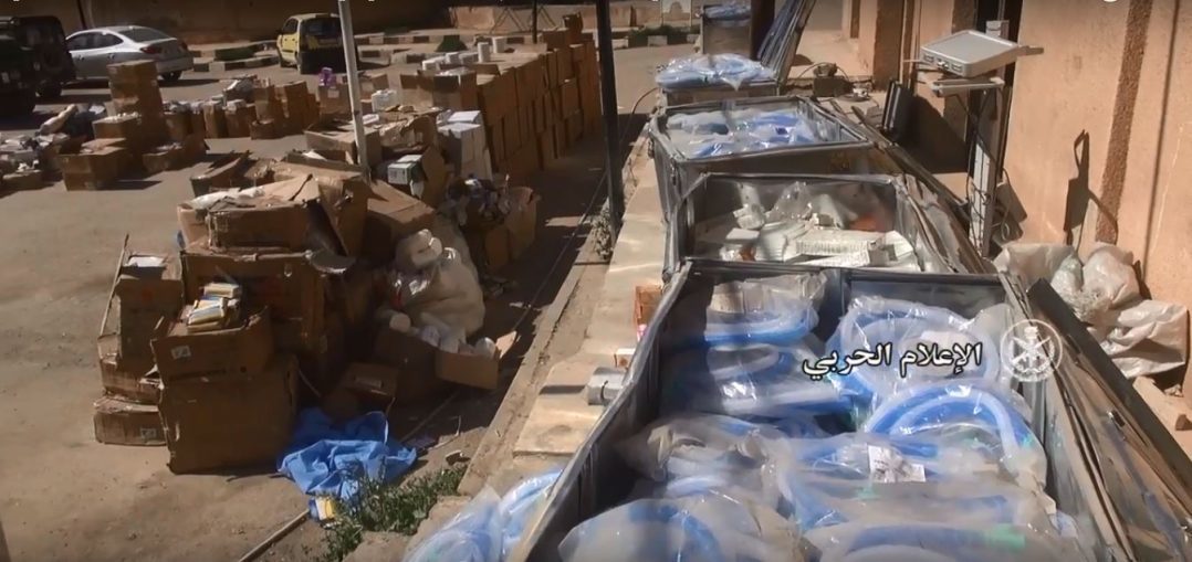 Syrian army uncovers underground field hospital used by ISIS in Abu ...