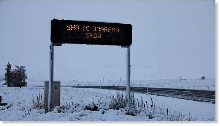 The sting of spring: Late snowfall covers parts of South Island, New ...