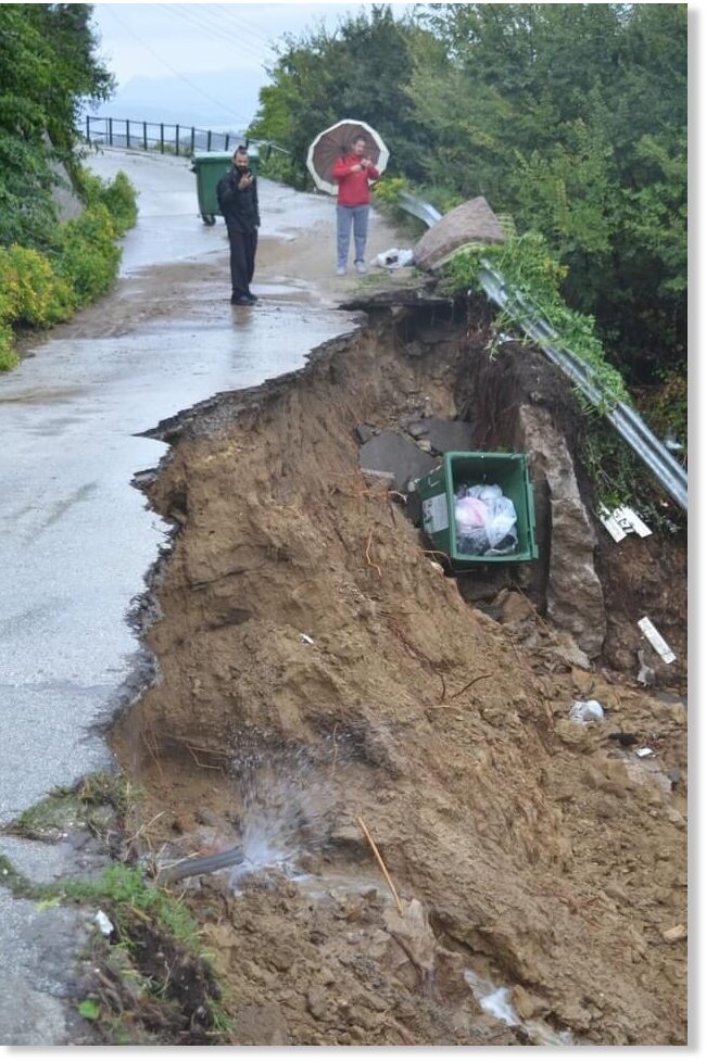 The island of Corfu, Greece in "state of emergency" after storm causes ...