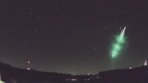 Meteor fireball over North Carolina and other states on December 3 ...