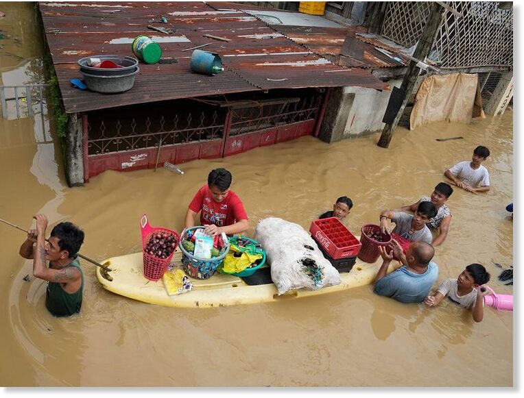 'Explosive' Typhoon Noru makes landfall in Philippines packing winds of ...