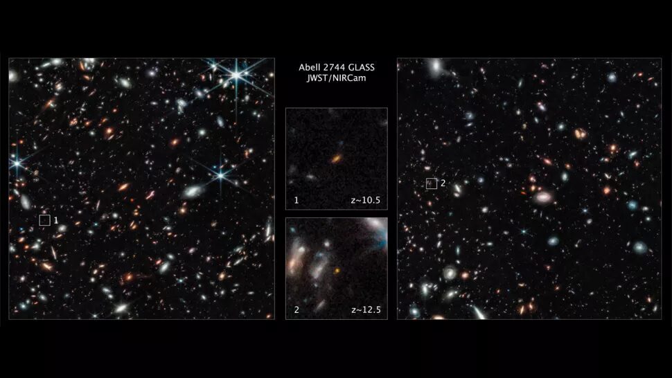 JWST keeps on giving: Spots two unusually bright galaxies from the very ...