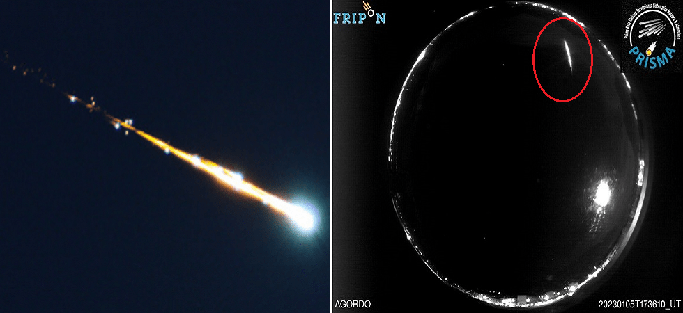 Meteor fireball over northern Italy on January 5 — Fire in the Sky ...