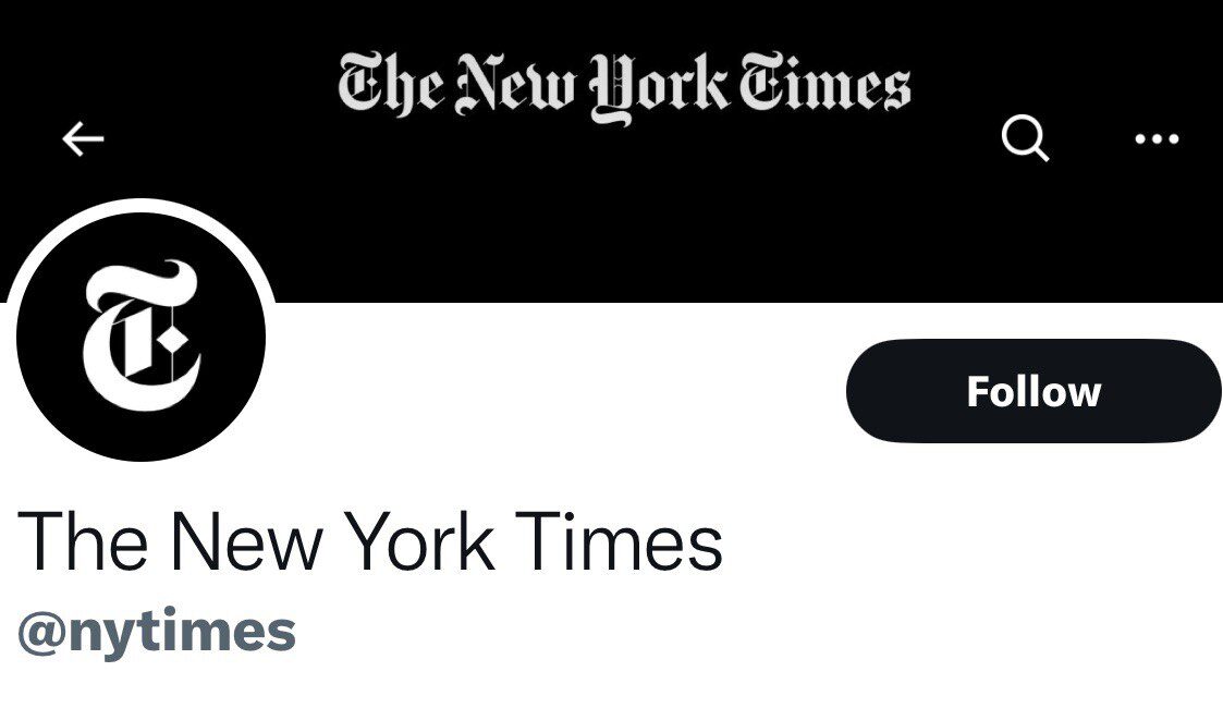 Propaganda outfit The New York Times STRIPPED of Twitter verification ...