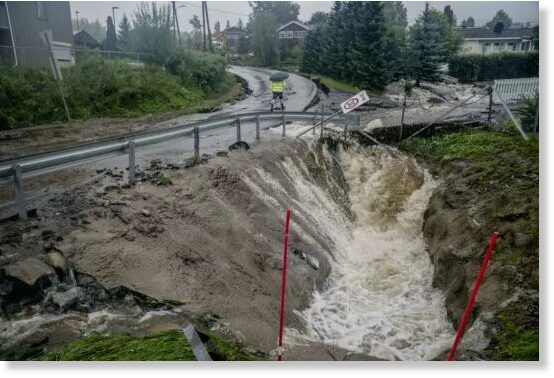 Northern Europe faces widespread disruption as Storm Hans triggers ...
