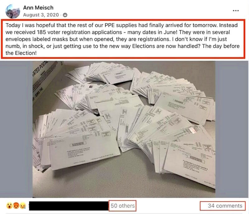 More 2020 election fraud: Multiple Michigan clerks reported receiving ...