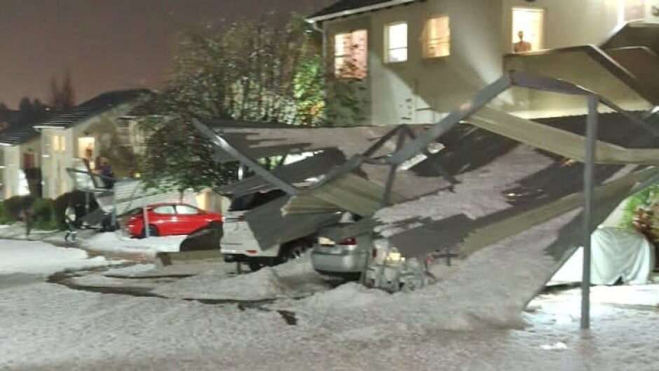 Severe hailstorm leaves a trail of destruction in Johannesburg, South ...