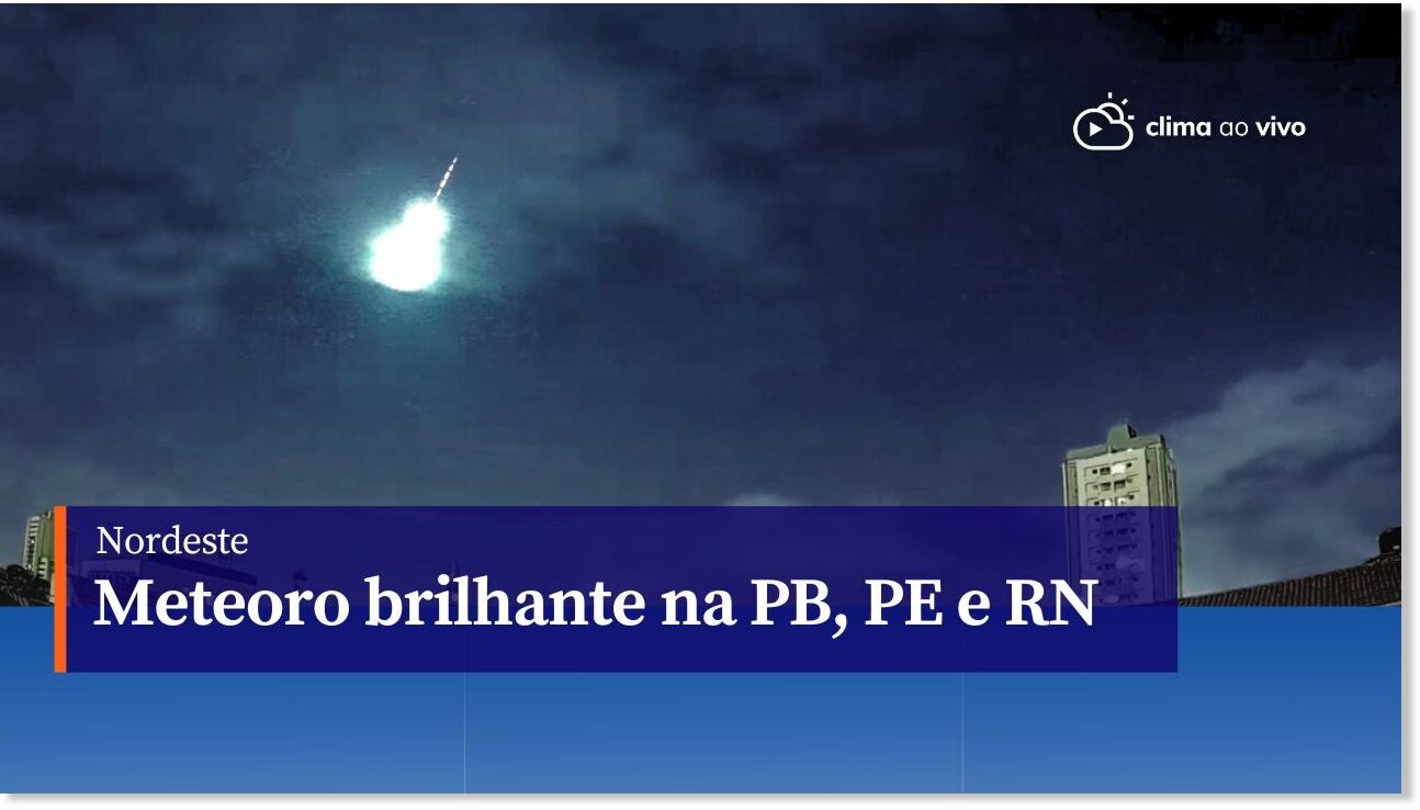 Bright meteor fireball crosses the sky of 3 states in Brazil on ...