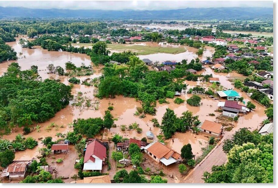 Floods, landslides affect many parts of Laos in the aftermath of ...