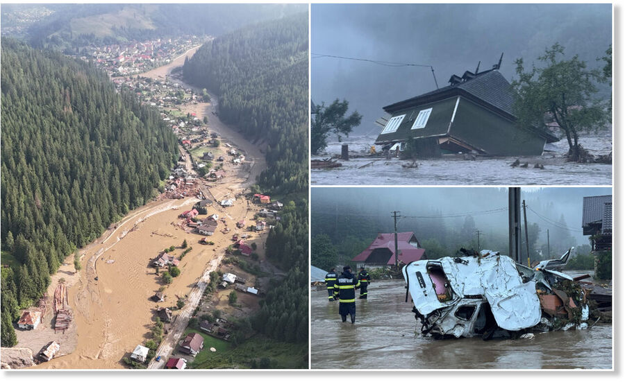 7 dead, hundreds evacuated or cut off after heavy summer rains cause ...