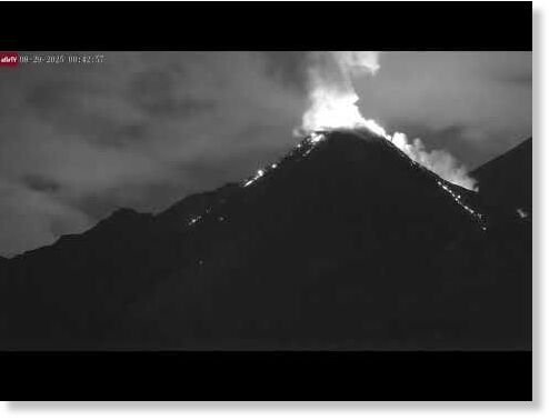 Explosive eruption at Santa Maria volcano, Guatemala — Earth Changes ...