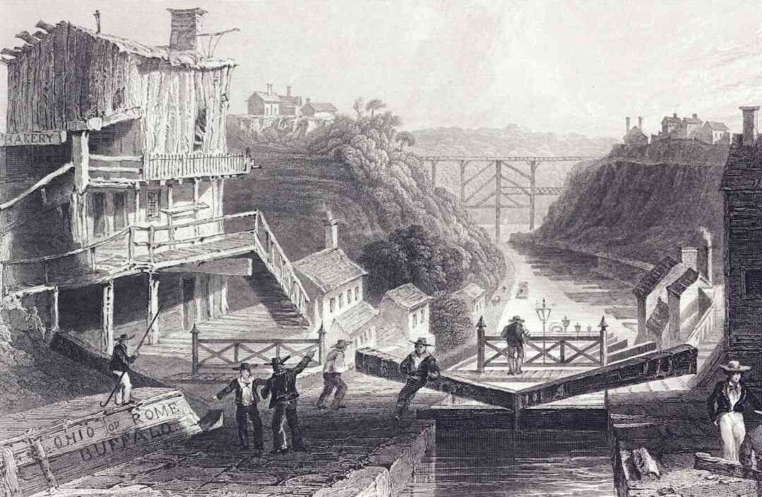 The 200 year-old Erie Canal was built by amateur engineers and raw ...