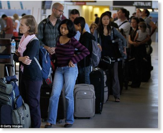 Eight TSA airport screeners fired for SLEEPING in baggage rooms while ...