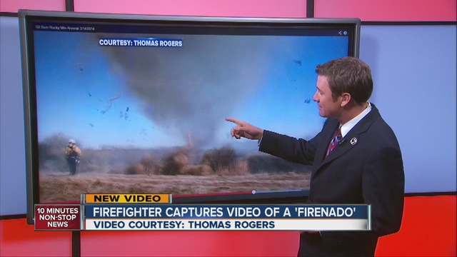 'Fire-nado' forms during controlled burn near Denver, Colorado — Earth ...