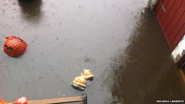Torrential rain brings flooding to many parts of Northern Ireland ...